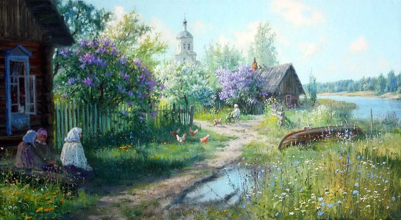 Vladimir Zhdanov, 1959 | Siberian landscape painter | Tutt'Art ...